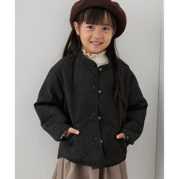 『セール実施中』ZOZO問い合わせ番号:88671487ショップ:ROPE' PICNIC，ロぺピクニックブランド:ROPE' PICNIC，ロペピクニック商品名:【KIDS】フラワー柄キルティングブルゾン/リンクコーデ/WEB限定サイズ:...