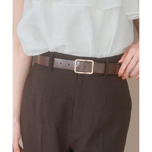 ZOZO問い合わせ番号:88671496ショップ:A part by，アパートバイブランド:A part by，アパートバイ商品名:レザースクエアベルトカテゴリ:ファッション雑貨>ベルトブランド品番:249382素材:牛革原産国:OT...