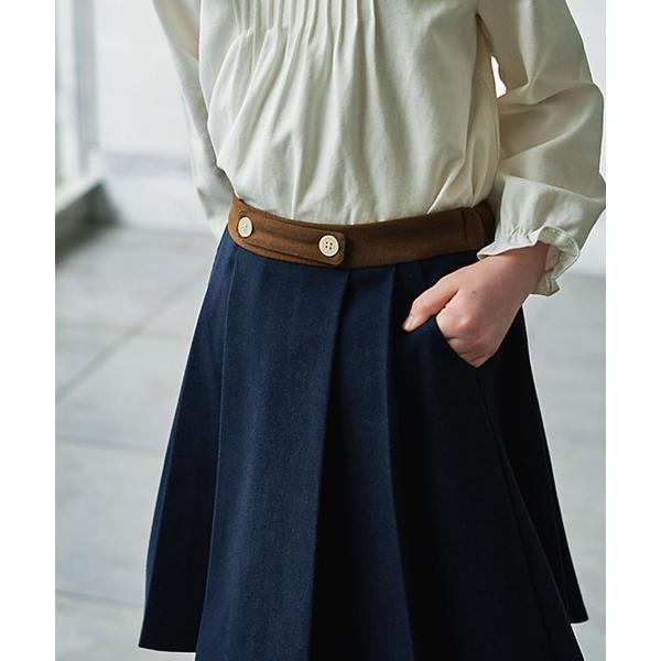 ZOZO問い合わせ番号:88672889ショップ:perky room，パーキールームブランド:DRESCCO，ドレスコ，perky room，パーキールーム商品名:ネイビーバイカラープリーツスカートカテゴリ:スカート>スカートブラン...