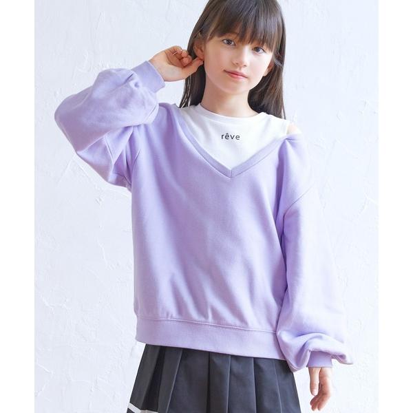 『セール実施中』ZOZO問い合わせ番号:88673329ショップ:coca，コカブランド:coca（coca），コカ商品名:キッズ タンクレイヤード風スウェットカテゴリ:トップス>スウェットブランド品番:26-240734202-24...