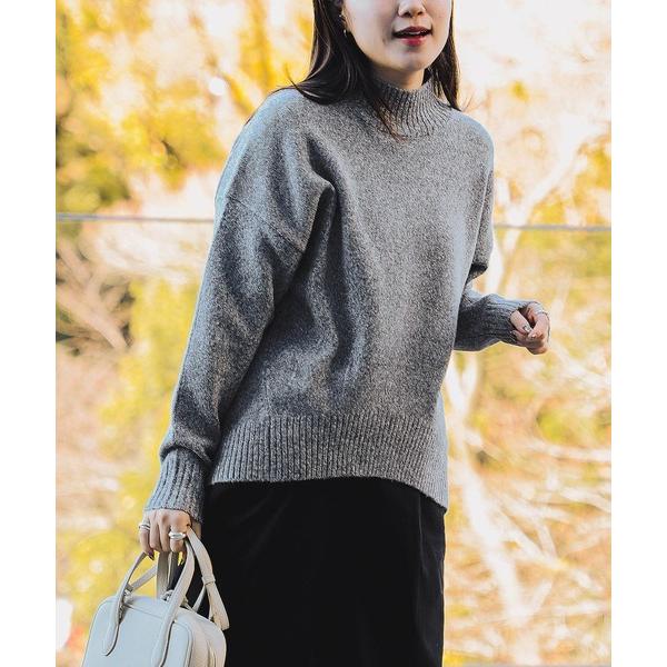 『セール実施中』ZOZO問い合わせ番号:88706915ショップ:BEAMS HEART，ビームスハートブランド:BEAMS HEART，ビームスハート商品名:オーバーサイズ ハイネックニット（洗濯機可能）カテゴリ:トップス>ニット/...