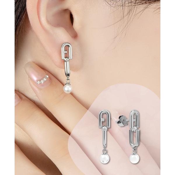 ※このアイテムは返品・交換対象外商品です。ZOZO問い合わせ番号:88708082ショップ:Uwith，ユーウィズブランド:FURLA，フルラ商品名:FURLA/フルラ FURLA CHAINED LOGO ピアス FLA-FJ0931ET...