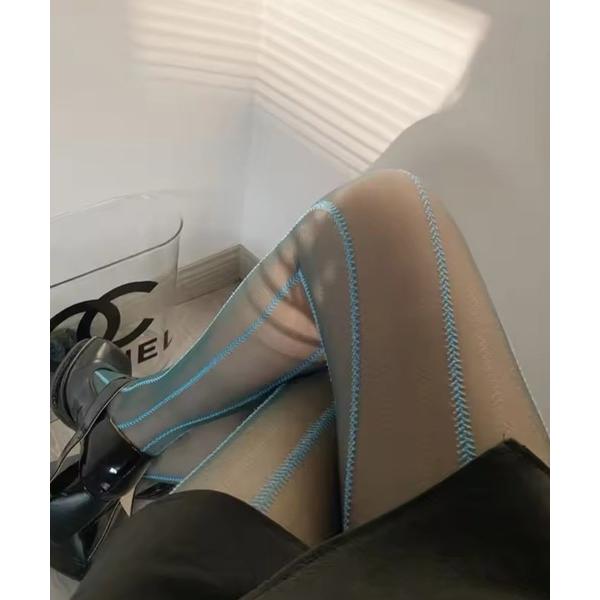 ※このアイテムは返品・交換対象外商品です。ZOZO問い合わせ番号:88708392ショップ:Port，ポートブランド:Port，ポート商品名:【 Port / ポート 】 ストライプ ライン シアー タイツ #カテゴリ:レッグウェア>...