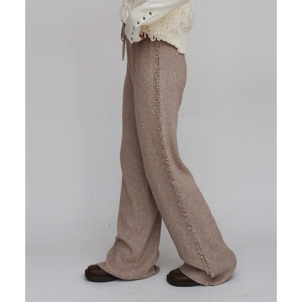 ZOZO問い合わせ番号:88803504ショップ:Dita，ディータブランド:Judin，ジュディン商品名:サイドフリンジニットワイドパンツ【JD】カテゴリ:パンツ>その他パンツブランド品番:dl-61440978素材:ポリエステル：...