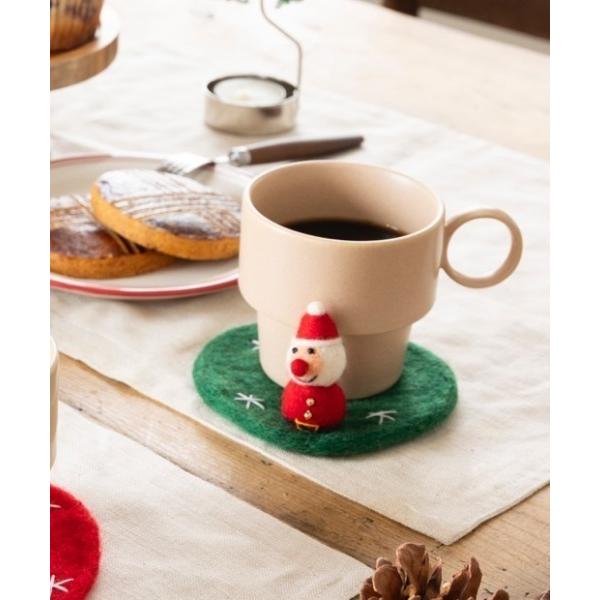 『タイムセール実施中』ZOZO問い合わせ番号:88805288ショップ:MARK'S，マークスブランド:MARK'S，マークス商品名:ネパールから届いたエシカルなフェルトこもの フェルトコースター・マスコット付 マークス クリスマスインテリ...