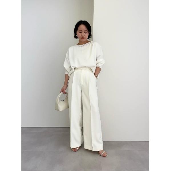 『タイムセール実施中』ZOZO問い合わせ番号:88837298ショップ:ur's，ユアーズブランド:ur's，ユアーズ商品名:ドルマンスリーブボートネック裾シアーブラウスカテゴリ:トップス>シャツ/ブラウスブランド品番:BFXU176...