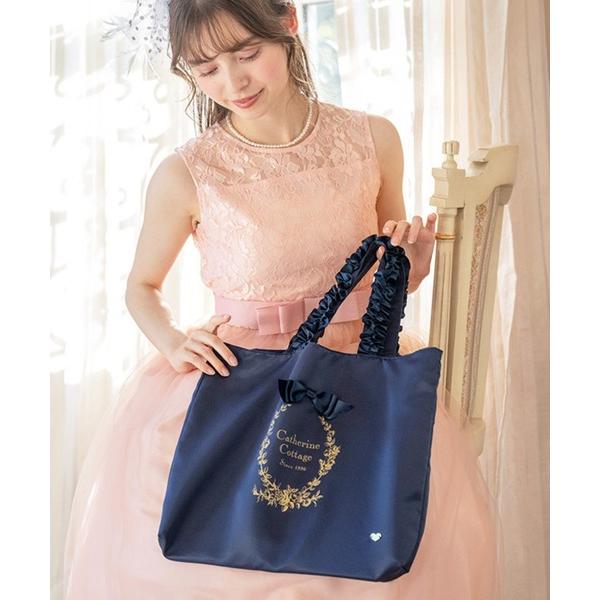 『セール実施中』ZOZO問い合わせ番号:88837521ショップ:Catherine Cottage，キャサリンコテージブランド:Catherine Cottage，キャサリンコテージ商品名:お花リボンのレッスンバッグカテゴリ:バッグ&gt...