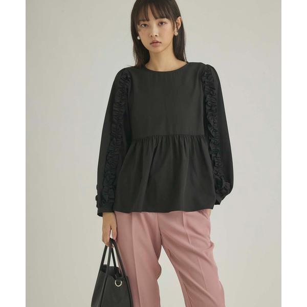 『セール実施中』ZOZO問い合わせ番号:88838522ショップ:fifth，フィフスブランド:fifth，フィフス商品名:フリルスリーブブラウスカテゴリ:トップス>シャツ/ブラウスブランド品番:ES24F0121素材:ポリエステル9...