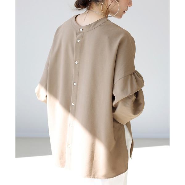 ZOZO問い合わせ番号:88838950ショップ:FUNNY COMPANY+，ファニーカンパニープラスブランド:Aletta vita，アレッタビータ商品名:後ろボタン袖シャーリングブラウスカテゴリ:トップス>シャツ/ブラウスブラン...