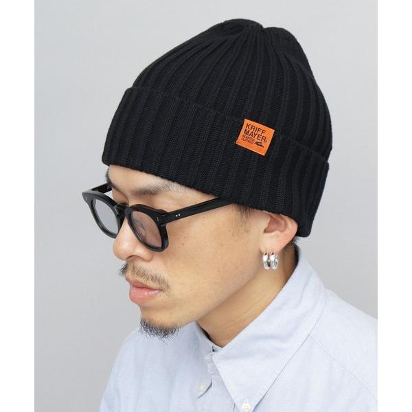 ZOZO問い合わせ番号:88839574ショップ:A.M.S.，エーエムエスブランド:KRIFF MAYER，クリフメイヤー商品名:綿混 リブ編み ニットワッチ（ニット帽）カテゴリ:帽子>ニットキャップ/ビーニーブランド品番:YMM-...