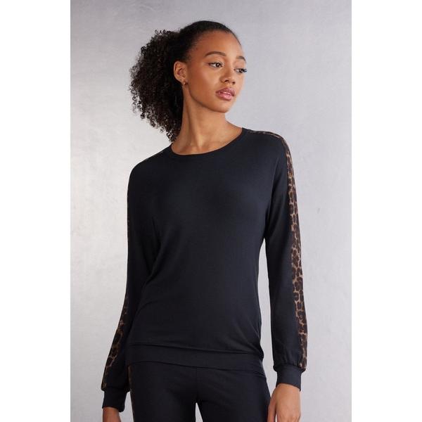 『セール実施中』ZOZO問い合わせ番号:88871646ショップ:Intimissimi，インティミッシミブランド:Intimissimi，インティミッシミ商品名:Luxurious Leopard モダール ロングスリーブ ニットカテゴリ...