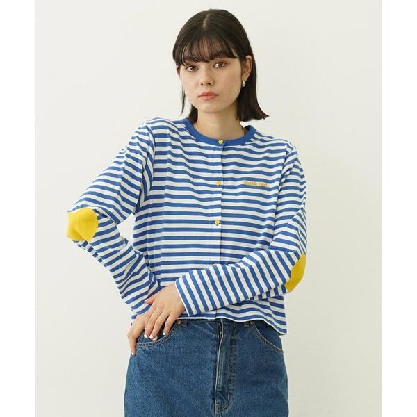 『タイムセール実施中』ZOZO問い合わせ番号:88872440ショップ:MILKFED.，ミルクフェドブランド:MILKFED.，ミルクフェド商品名:HEART ELBOW CARDIGANカテゴリ:トップス>カーディガン/ボレロブラ...