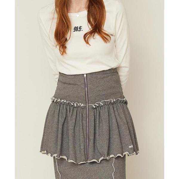 『タイムセール実施中』ZOZO問い合わせ番号:88872451ショップ:MILKFED.，ミルクフェドブランド:MILKFED.，ミルクフェド商品名:LETTUCE EDGE SWEAT CAMISOLEカテゴリ:トップス>キャミソー...