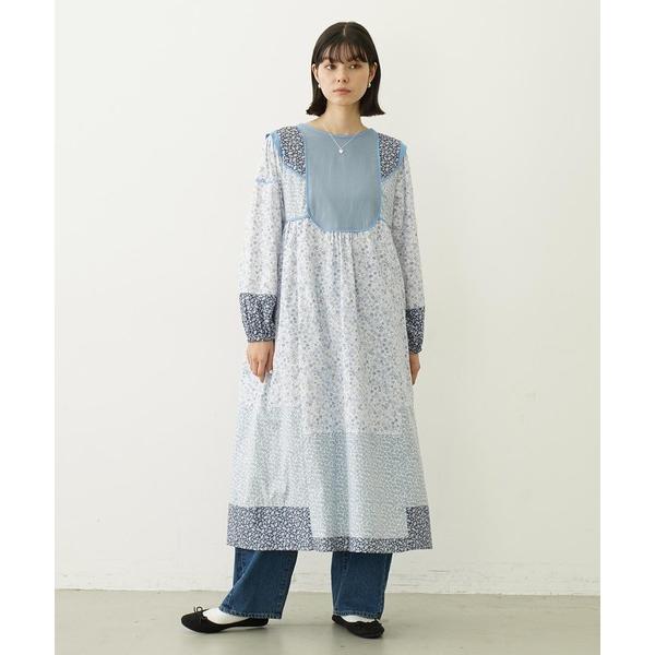 『セール実施中』ZOZO問い合わせ番号:88872485ショップ:MILKFED.，ミルクフェドブランド:MILKFED.，ミルクフェド商品名:FLORAL PATCHWORK DRESSカテゴリ:ワンピース/ドレス>ワンピースブラン...