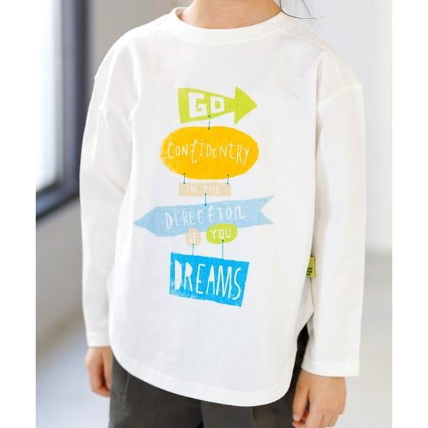 『タイムセール実施中』ZOZO問い合わせ番号:88906477ショップ:MAKE YOUR DAY，メイクユアデイブランド:MAKE YOUR DAY，メイクユアデイ商品名:インデックスロゴ長袖Tシャツ■80〜140cmカテゴリ:トップス&...