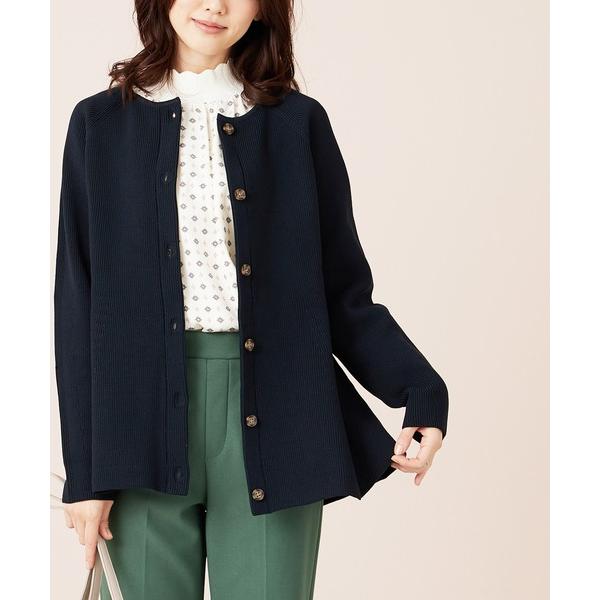 『タイムセール実施中』ZOZO問い合わせ番号:88906850ショップ:BELLUNA PLUS，ベルーナ プラスブランド:BELLUNA PLUS，ベルーナ商品名:上品スポンディッシュペプラムカーディガンカテゴリ:トップス>カーディ...