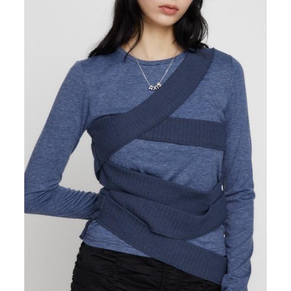 『セール実施中』ZOZO問い合わせ番号:88907175ショップ:LAGUA GEM，ラグア ジェムブランド:LAGUA GEM，ラグアジェム商品名:WRAP AROUND トップスカテゴリ:トップス>Tシャツ/カットソーブランド品番...