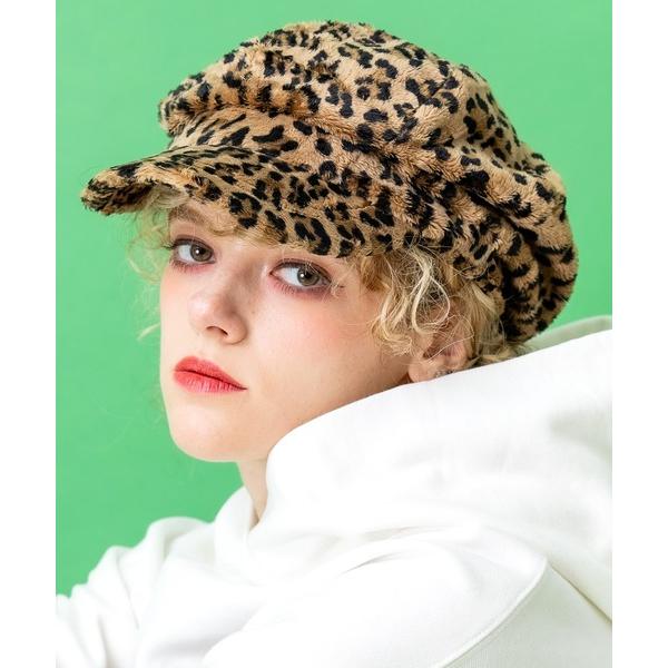 『タイムセール実施中』ZOZO問い合わせ番号:88940193ショップ:ankoROCK，アンコロックブランド:ankoROCK，アンコロック商品名:an meets zakka レオパードフリースファーキャスケット / メンズ レディース...