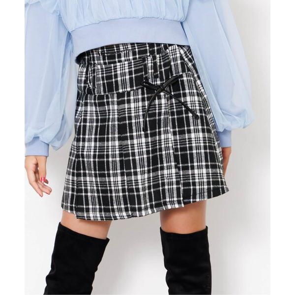 『セール実施中』ZOZO問い合わせ番号:88942227ショップ:F.O.Online Store，エフオーオンラインストアブランド:algy，アルジー商品名:起毛チェックりぼんスカパンカテゴリ:スカート>スカートブランド品番:G51...