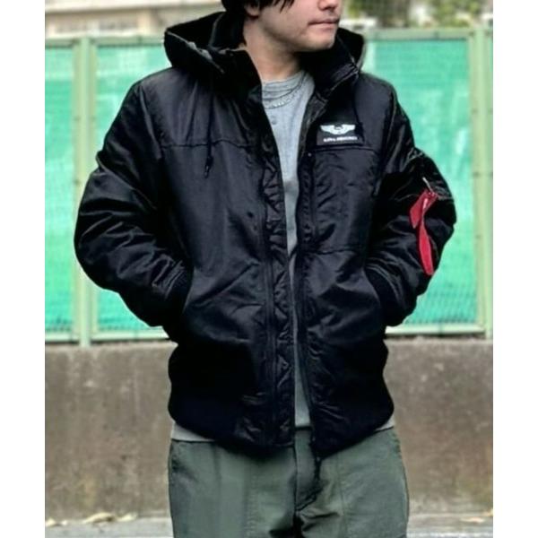 『タイムセール実施中』ZOZO問い合わせ番号:88972895ショップ:Right-on，ライトオンブランド:Alpha Industries，アルファインダストリーズ，Right-on，ライトオン商品名:【ALPHA】フーデットリブＪＫＴ...