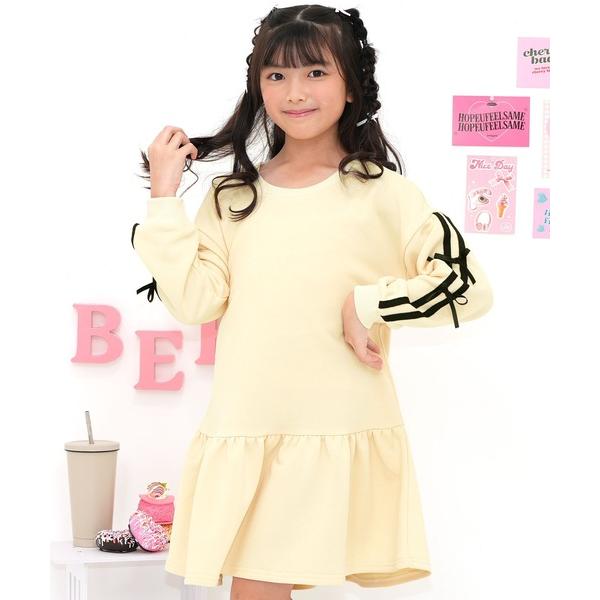 『タイムセール実施中』ZOZO問い合わせ番号:89003869ショップ:Bee，ビーブランド:Bee des Bee，ビーデスビー商品名:ラインリボン長袖ワンピースカテゴリ:ワンピース/ドレス>ワンピースブランド品番:sbb01932...