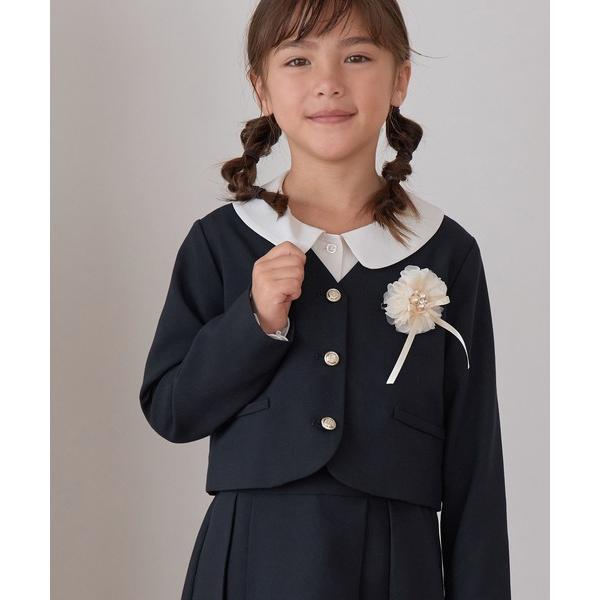 『セール実施中』ZOZO問い合わせ番号:89004953ショップ:ROPE' PICNIC，ロぺピクニックブランド:ROPE' PICNIC，ロペピクニック商品名:【KIDS】セレモニーにも・セットアップ対応/ノーカラージャケットカテゴリ:...