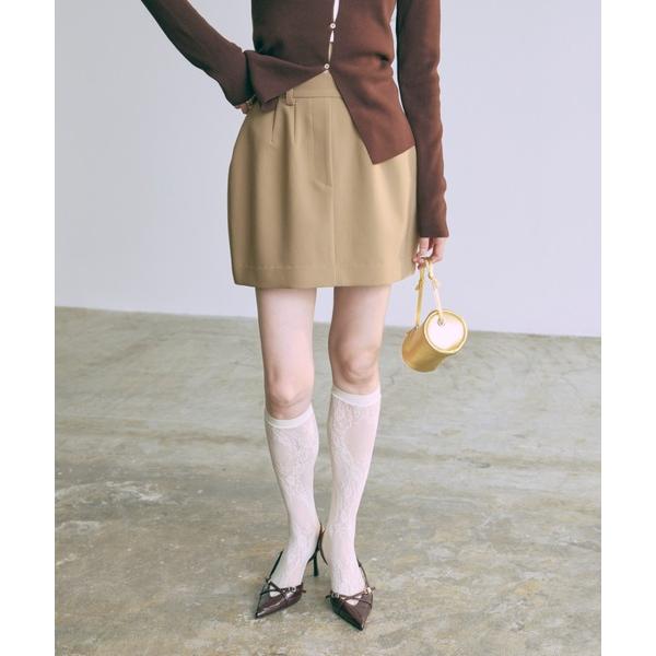 ZOZO問い合わせ番号:89005158ショップ:EN NEUME，エンノイムブランド:EN NEUME，エンノイム商品名:Cocoon Mini Skirtカテゴリ:スカート>スカートブランド品番:94017素材:【表地】ポリエステ...