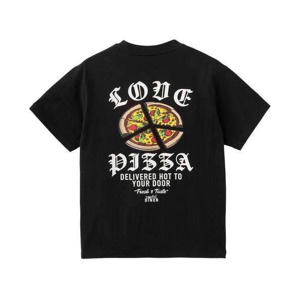 『タイムセール実施中』ZOZO問い合わせ番号:89036976ショップ:X-girl，エックスガールブランド:X-girl，エックスガール商品名:PEACE PIZZA S/S TEEカテゴリ:トップス>Tシャツ/カットソーブランド品...