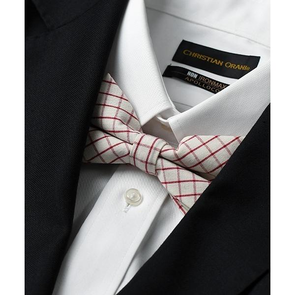 ZOZO問い合わせ番号:89038046ショップ:Fun &amp; Daily，ファンアンドデイリーブランド:Fun &amp; Daily，ファンアンドデイリー商品名:F＆D : チェックファブリック蝶ネクタイカテゴリ:フォーマルスーツ...