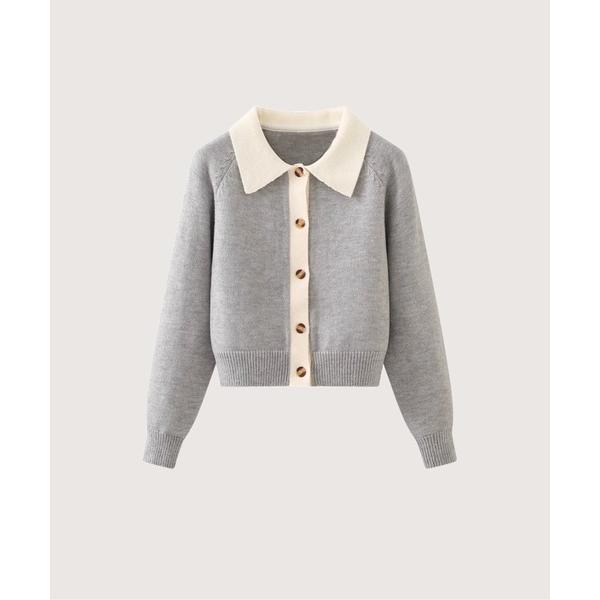 ZOZO問い合わせ番号:89038316ショップ:P L U M STORE，プラム ストアブランド:LA POMME petit，ラポミ・プチ商品名:リラックスラペルカーディガン Relaxed Lapel Caridganカテゴリ:トッ...