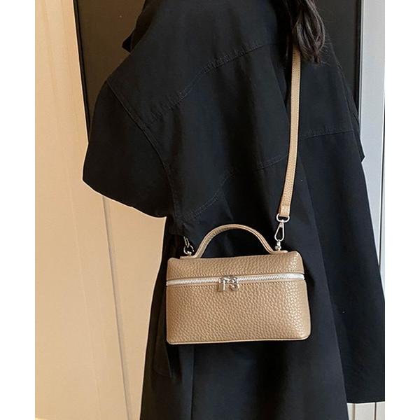 『タイムセール実施中』ZOZO問い合わせ番号:89072682ショップ:RIVER FIELD &amp; Co.，リバーフィールド　アンド　コーブランド:LOWO，ロワ商品名:ジッパースクエアショルダーバッグカテゴリ:バッグ>ショル...