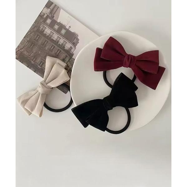 『タイムセール実施中』ZOZO問い合わせ番号:89106016ショップ:RiNc，リンクブランド:ammy.，エイミードット商品名:【 ammy. / エイミードット 】 スエード リボン ヘアゴムカテゴリ:ヘアアクセサリー>ヘアゴム...