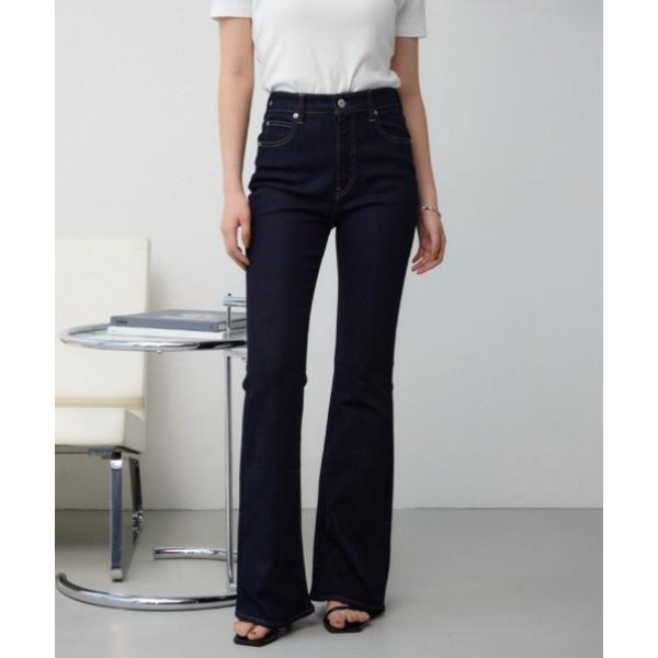 ZOZO問い合わせ番号:89106908ショップ:AZUL BY MOUSSY，アズールバイマウジーブランド:AZUL BY MOUSSY，アズールバイマウジー商品名:AZUL DENIM フレアデニムカテゴリ:パンツ>デニムパンツブ...