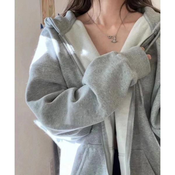 『セール実施中』ZOZO問い合わせ番号:89107446ショップ:Teem Store，チームストアブランド:Teem Store，チームストア商品名:【再入荷】【12色展開】【裏ボア】カラー ダブルジップパーカー フーディーカテゴリ:トッ...