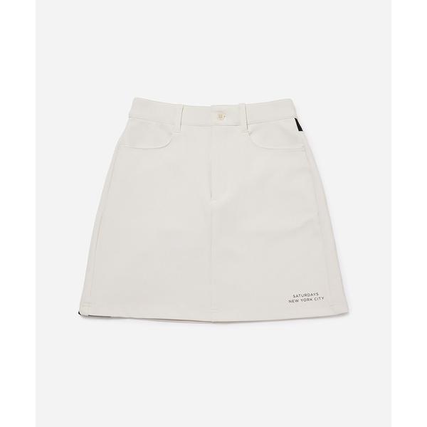ZOZO問い合わせ番号:89139808ショップ:Saturdays NYC，サタデーズ ニューヨークシティブランド:Saturdays Golf，サタデーズゴルフ商品名:W/Back Slash Skirtカテゴリ:スカート>スカー...