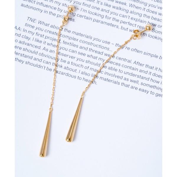 『タイムセール実施中』※このアイテムは返品・交換対象外商品です。ZOZO問い合わせ番号:89140168ショップ:Rivel，リヴェルブランド:Rivel，リヴェル商品名:【ANNA SOTTILOTTA】ロング ドロップ ピアス ゴールド...