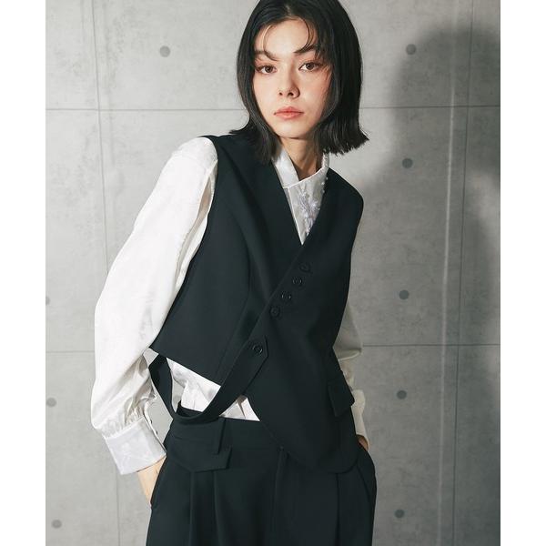 『タイムセール実施中』ZOZO問い合わせ番号:89140765ショップ:SMILE ORCHID，スマイルオーキッドブランド:SMILE ORCHID，スマイルオーキッド商品名:Vネックジレ＆ワイドパンツセットアップカテゴリ:ワンピース/ド...