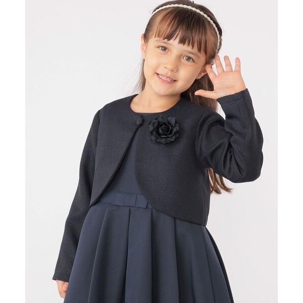ZOZO問い合わせ番号:89141514ショップ:SHIPS KIDS，シップス キッズブランド:SHIPS，シップス商品名:SHIPS KIDS:110〜130cm / セレモニー ボレロジャケット コサージュ付きカテゴリ:トップス&gt...