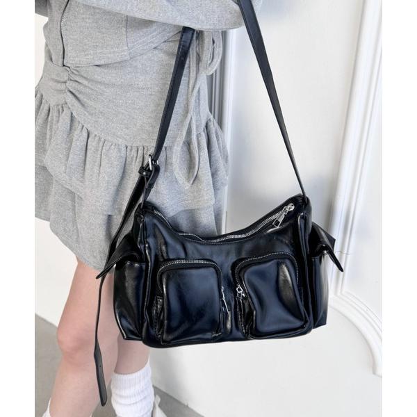 『タイムセール実施中』ZOZO問い合わせ番号:89141715ショップ:Outfitter lab，アウトフィッターラボブランド:Loueme，ルエム，Outfitter lab，アウトフィッターラボ商品名:4ポケットベルトショルダーバッグ...