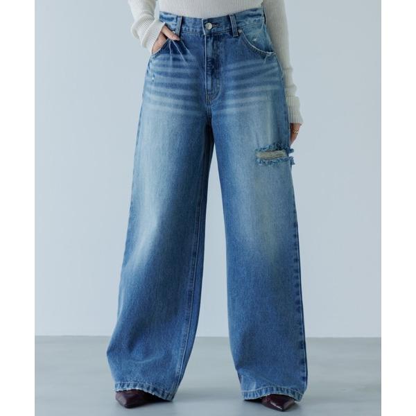 ZOZO問い合わせ番号:89172815ショップ:SENEE，セニーブランド:SENEE，セニー商品名:loose vintage like denim（ルーズビンテージライクデニム）カテゴリ:パンツ>デニムパンツブランド品番:SEN...