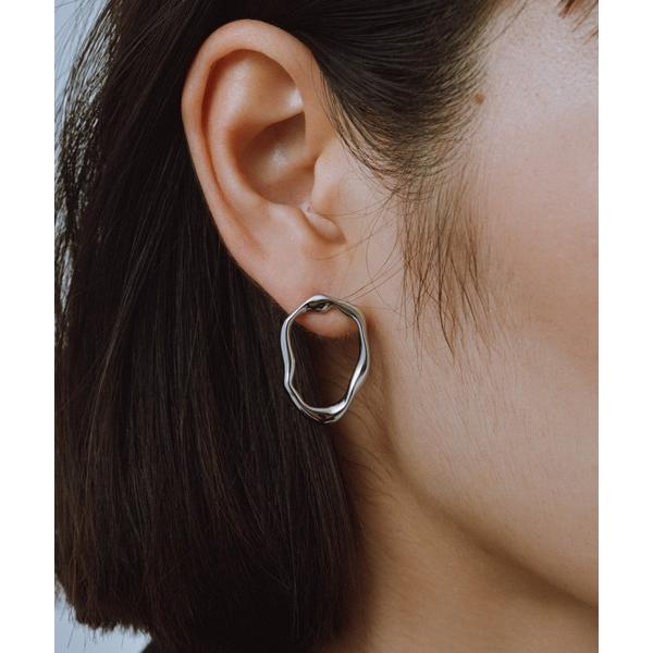 ※このアイテムは返品・交換対象外商品です。ZOZO問い合わせ番号:89234323ショップ:TONE，トーンブランド:novice，ノーヴィス，tone，トーン商品名:【novice】Squiggle Hoop Pierce［Stainle...