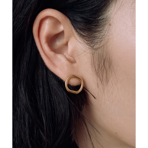 ※このアイテムは返品・交換対象外商品です。ZOZO問い合わせ番号:89234327ショップ:TONE，トーンブランド:novice，ノーヴィス，tone，トーン商品名:【novice】Squiggle Small Hoop Pierce［S...