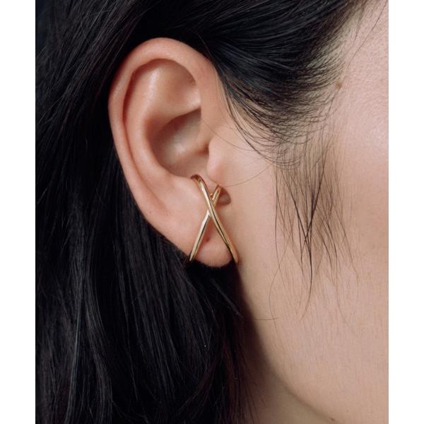 ZOZO問い合わせ番号:89234361ショップ:TONE，トーンブランド:novice，ノーヴィス，tone，トーン商品名:【novice】Lower Cross Line Ear Cuffカテゴリ:アクセサリー>イヤーカフブランド...