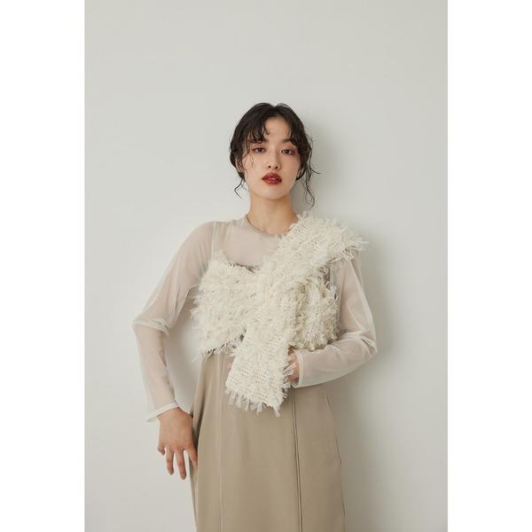 『タイムセール実施中』ZOZO問い合わせ番号:89234401ショップ:bflat，ビーフラットブランド:niana，ニアナ，ANDRESD，アンドレスド商品名:フリンジグリッターノットドレス 秋冬 結婚式 成人式 同窓会 ディナー デイリ...