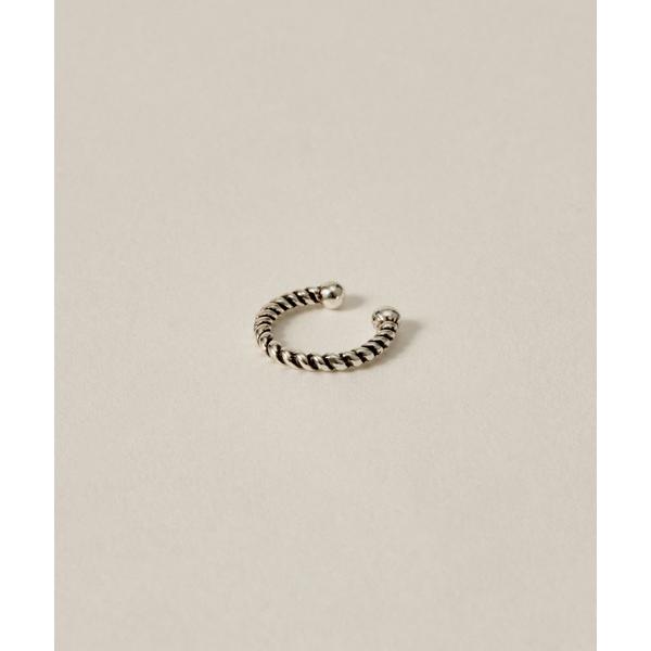 ZOZO問い合わせ番号:89234411ショップ:TONE，トーンブランド:novice，ノーヴィス，tone，トーン商品名:【novice】Oxidized Rope Ear Cuff［Silver925］カテゴリ:アクセサリー>イ...