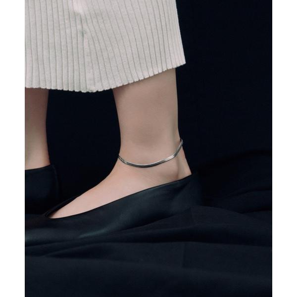 ZOZO問い合わせ番号:89234585ショップ:TONE，トーンブランド:novice，ノーヴィス，tone，トーン商品名:【novice】Snake Chain Anklet［Stainless］カテゴリ:アクセサリー>アンクレッ...