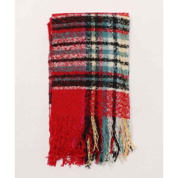 『セール実施中』ZOZO問い合わせ番号:89235405ショップ:U.Q，ユウキュウブランド:AVALON(U.Q)，アバロン，mimis，ミイーミイーズ商品名:ループヤーンチェックストールカテゴリ:ファッション雑貨>ストール/ショー...