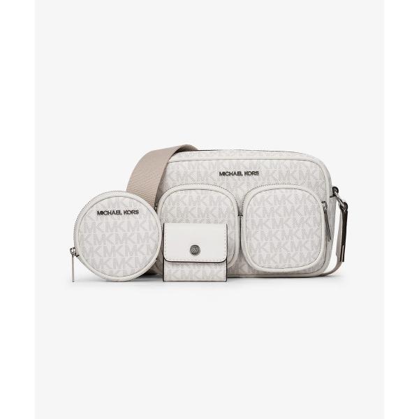 『セール実施中』ZOZO問い合わせ番号:89235776ショップ:MICHAEL KORS，マイケル・コースブランド:MICHAEL KORS，マイケルコース商品名:JET SET ITEM ポケット クロスボディ ウィズ アタッチ ミディ...
