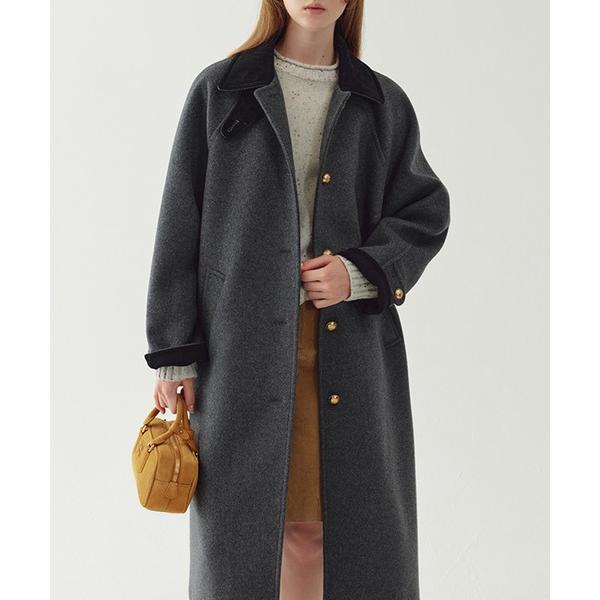 『タイムセール実施中』ZOZO問い合わせ番号:89236030ショップ:chuclla，チュクラブランド:Fano Studios，ファノ ストゥディオズ商品名:コーデュロイカラー ウールロングコート FD24W264【Fano Studi...