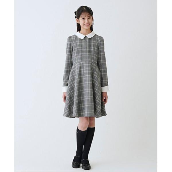 ZOZO問い合わせ番号:89268587ショップ:NARUMIYA ONLINE，ナルミヤ オンラインブランド:mezzo piano Junior，メゾピアノジュニア商品名:レース衿ワンピースカテゴリ:トップス>アンサンブルブランド...